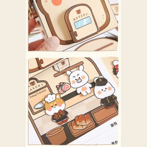 Quiet Book Bakery-themed Cute Busy Book Cute Scenes Baby Learning ...