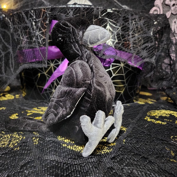 Stuffed Crow - Etsy