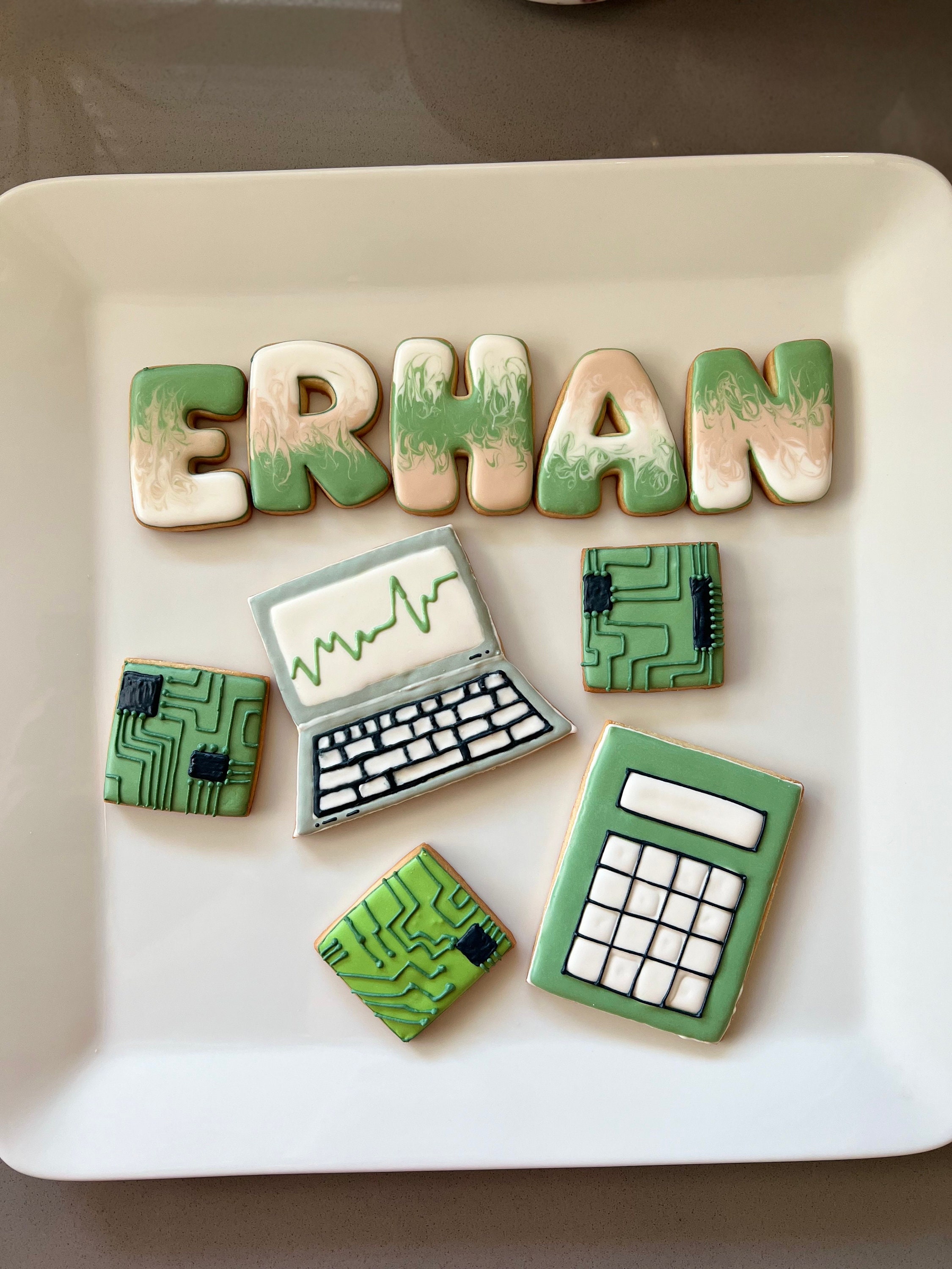 Man Birthday Cookies Box, Computer Engineer Best Birthday Gift Idea ...