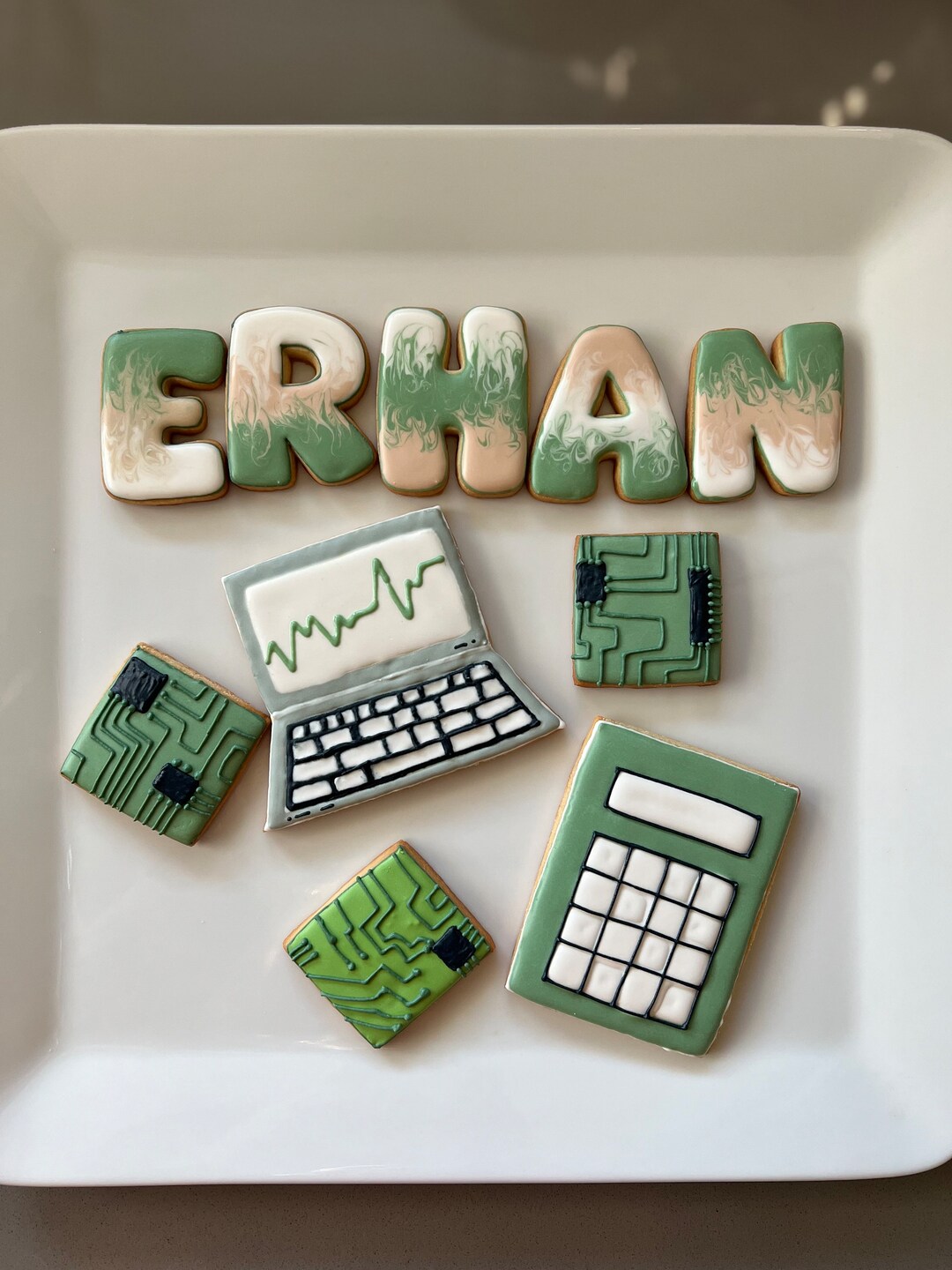 Man Birthday Cookies Box, Computer Engineer Best Birthday Gift Idea ...