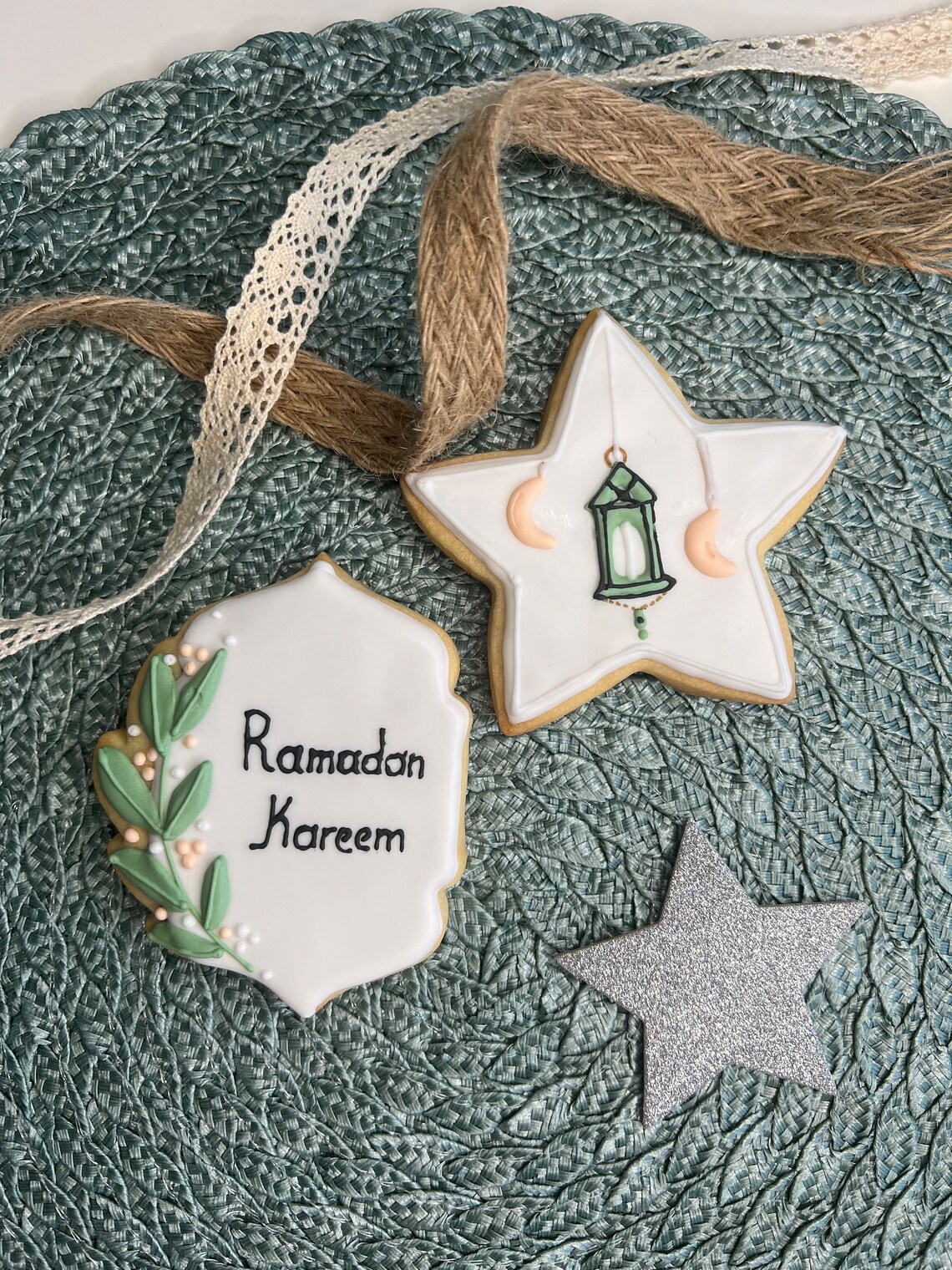 Ramadan Kareem Sugar Cookies With Royal Icing.ramadan Gift Box Idea ...