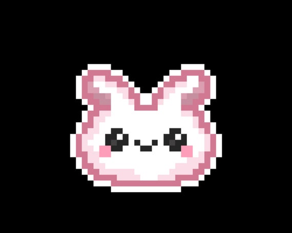 Pixel Bunny Transparent