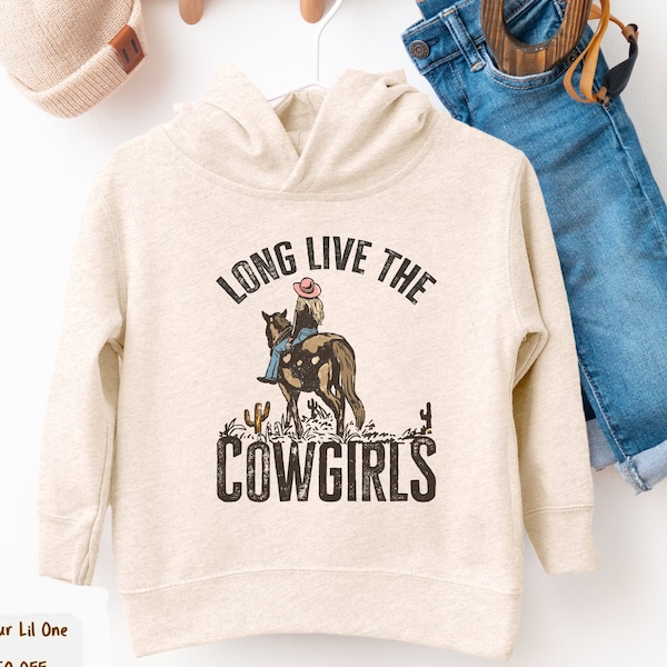 Kids Cowgirl Hoodie - Etsy