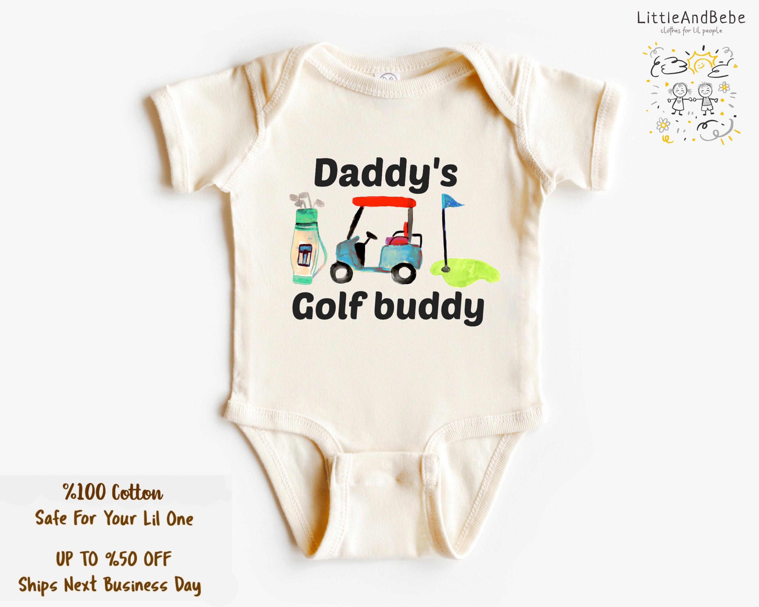 Daddy's Golf Buddy Shirt, Dad and Me Outfits, Daddy and Me Shirts ...