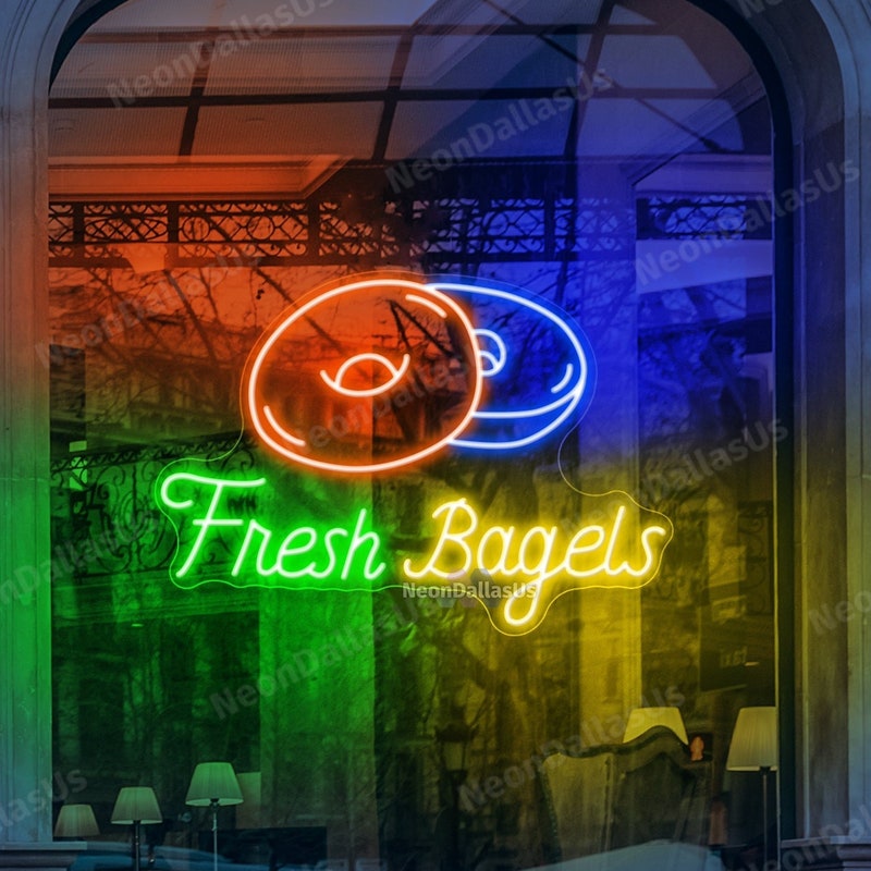 Bagel Bar Sign - Etsy