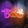 Vibing With My Demons Neon Sign Demons LED Lights Halloween Neon Sign ...