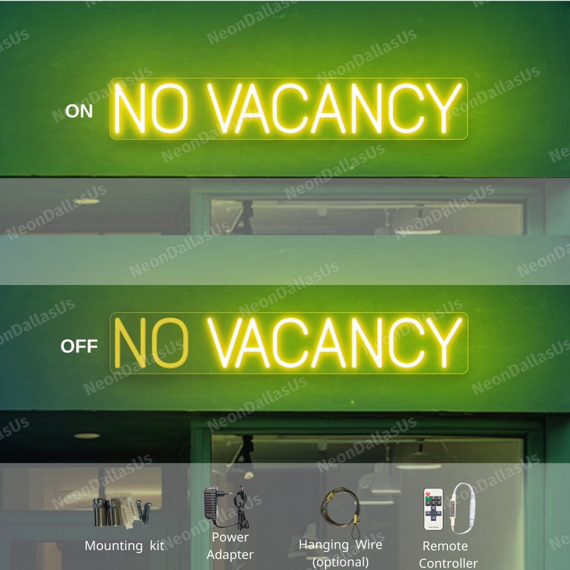 Outdoor No Vacancy Sign - Etsy