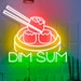 Dim Sum Neon Sign Dimsum Led Sign Dimsum Led Light Restaurant Neon Sign Dim Sum Decors Wall Art ...