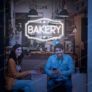 Bakery Neon Sign Bakery LED Light Custom Bakery Store Neon Light ...