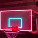 Basketball Hoop Neon Sign Basketball Light up Sign Basketball Hoop LED ...
