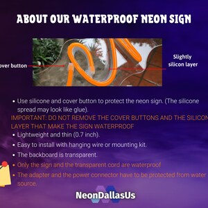 Outdoor Neon Sign Custom Waterproof Neon Light up Sign Neon Pool Sign ...