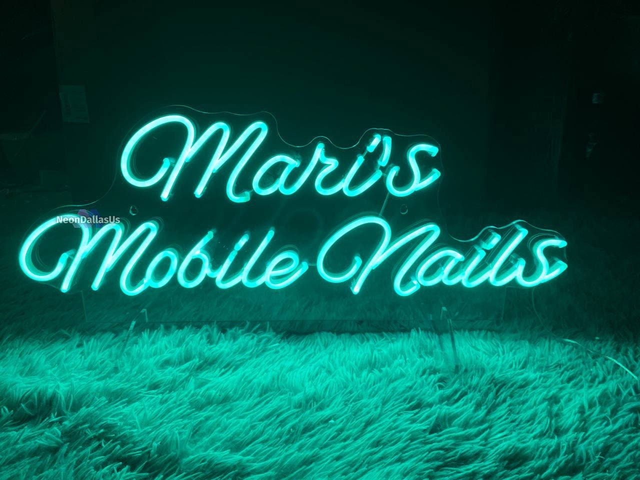 Custom Neon Sign With Stand Custom Standing Neon Sign Neon Sign With ...