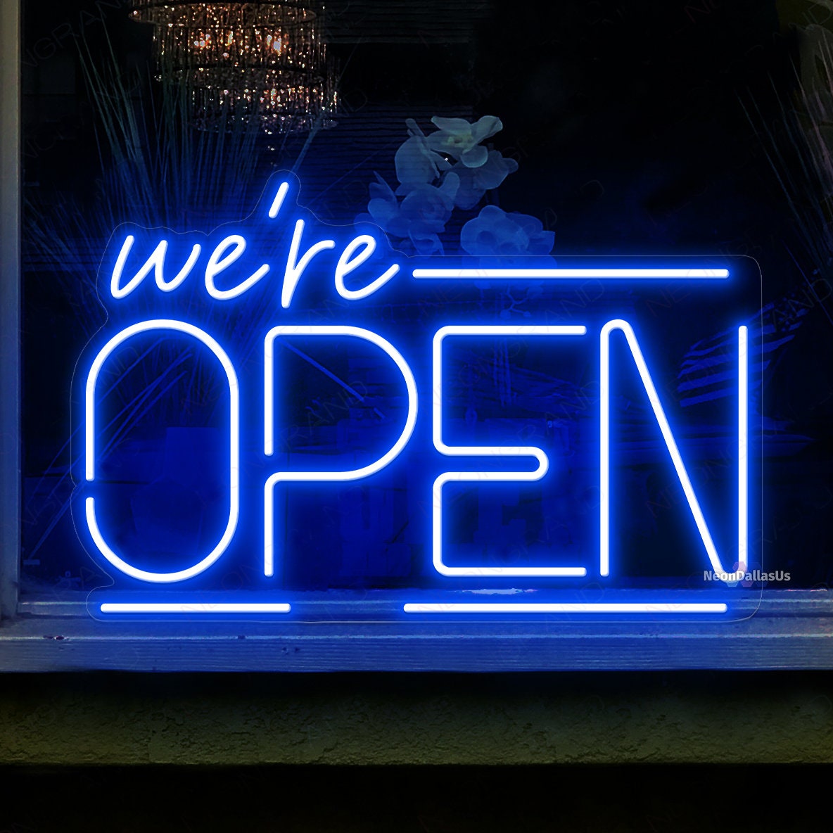 Open Sign We're Open Sign Open Neon Sign Open Light up - Etsy