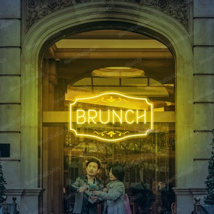 Brunch Neon Sign Brunch LED Light Brunch Sign Decors Custom Let's ...