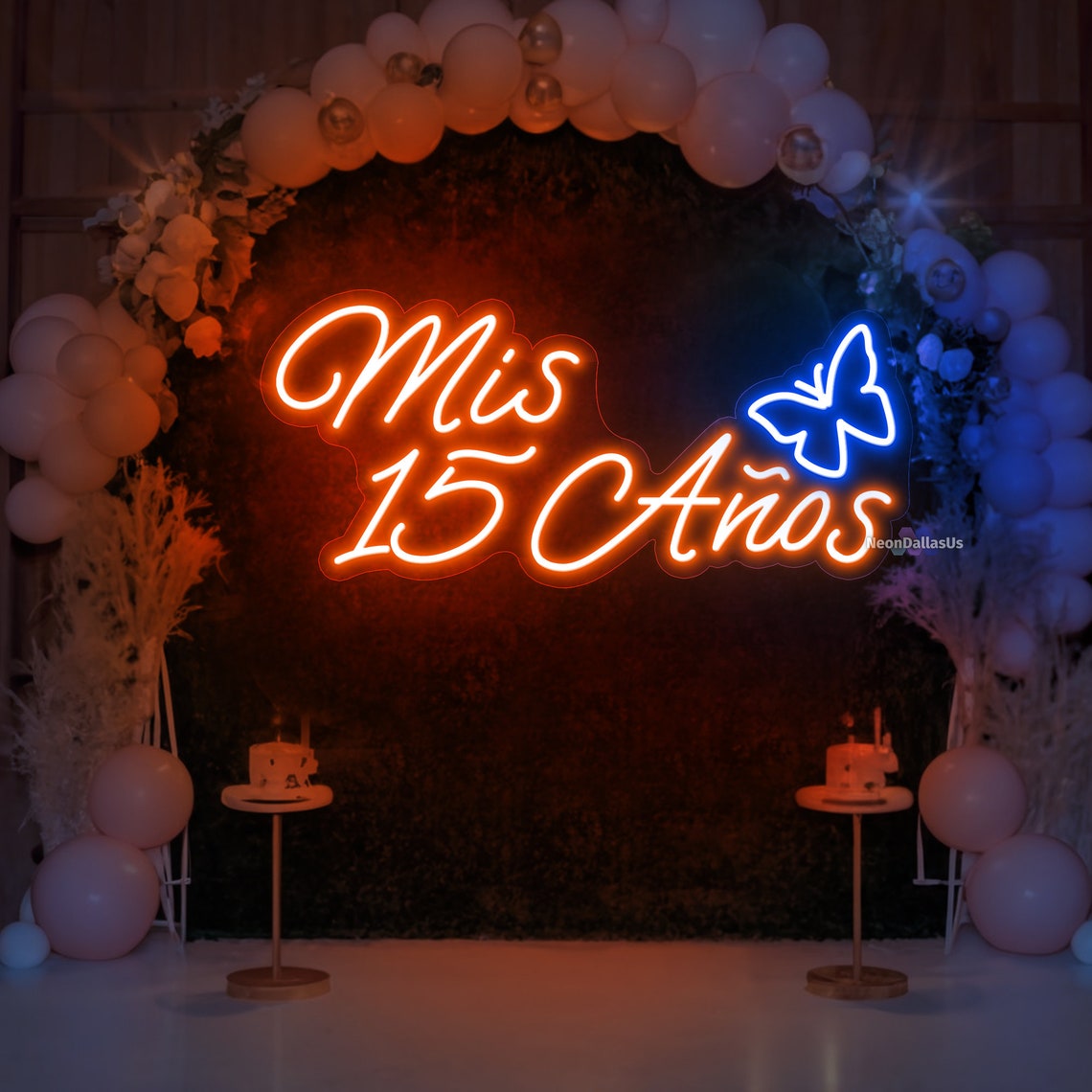 Mis 15 Años Neon Sign Custom 15th Birthday Party Led Neon - Etsy