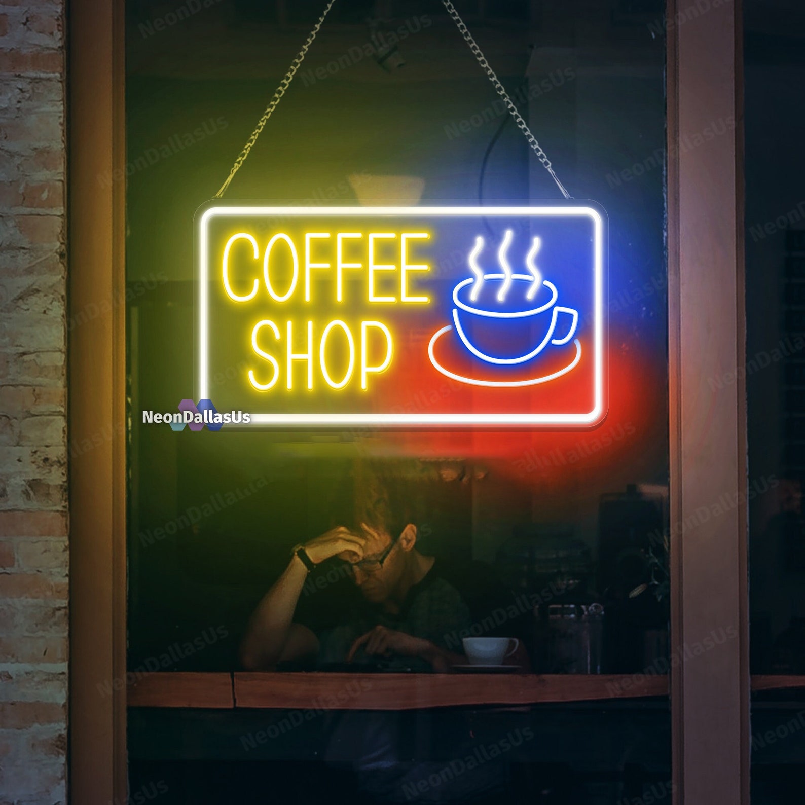 Coffee Neon Sign Coffee Shop Sign Coffee Open Led Light Coffee Bar ...