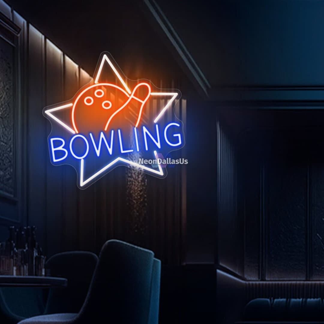 Bowling Neon Sign Bowling Led Sign Custom Bowling Neon Sign Bowling ...