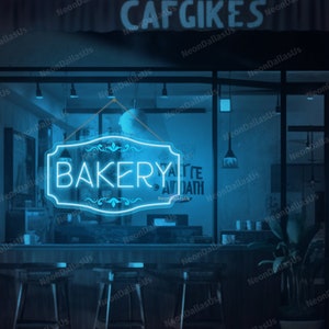 Bakery Neon Sign Bakery LED Light Custom Bakery Store Neon Light ...