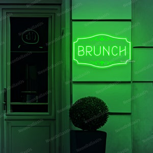 Brunch Neon Sign Brunch LED Light Brunch Sign Decors Custom Let's ...