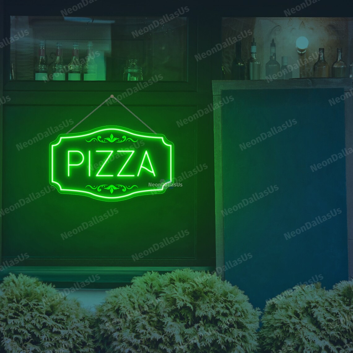 Pizza Neon Sign Pizza LED Light Custom Food Shop LED Neon Sign Shop ...