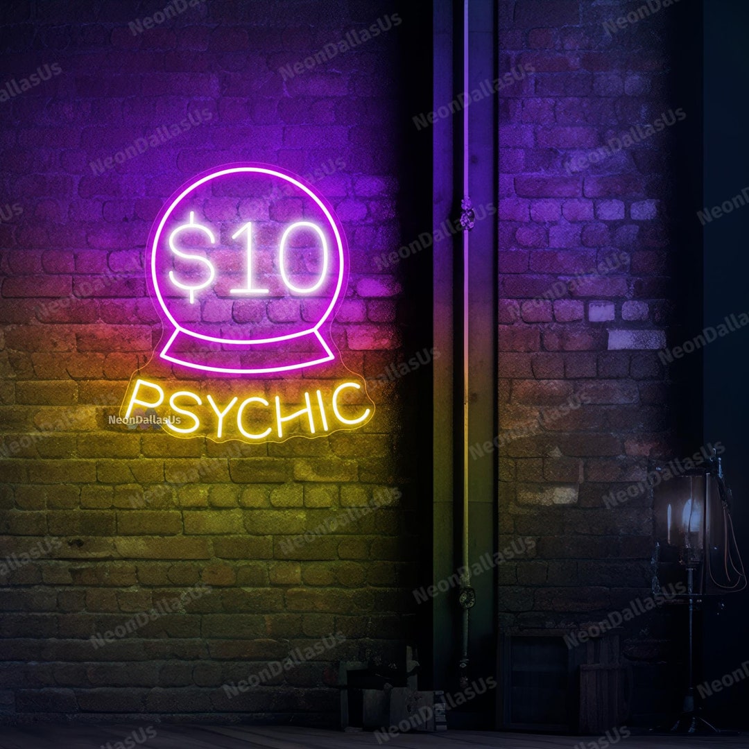 Astrology Psychic Reading Neon Sign Custom Tarot LED Sign Fortune ...