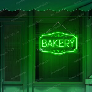 Bakery Neon Sign Bakery LED Light Custom Bakery Store Neon Light ...