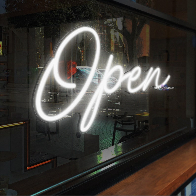 Open Neon Sign Custom Neon Sign Open Open Neon Lights Open - Etsy