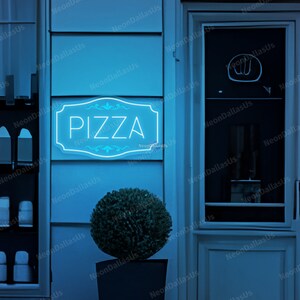 Pizza Neon Sign Pizza LED Light Custom Food Shop LED Neon Sign Shop ...