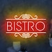 Bistro Neon Sign Bistro LED Light Personalized Bistro Kitchen Sign ...