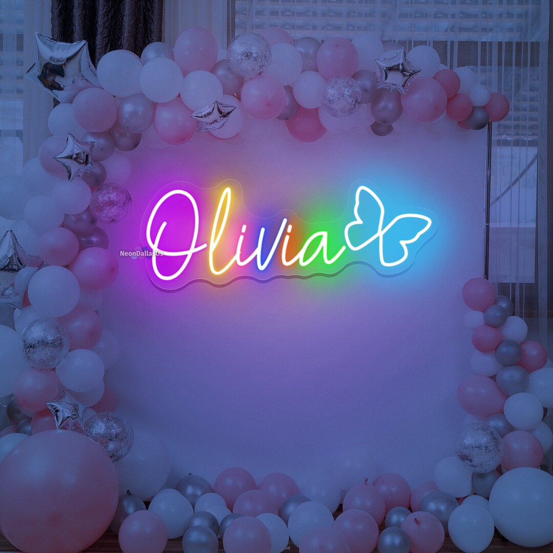 Neon Sign for Kid Room Custom Neon Sign for Girl Neon Sign for Boy ...