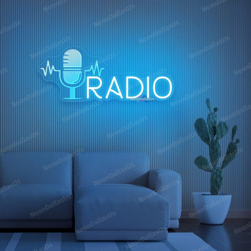 Custom Podcast Sign - Etsy