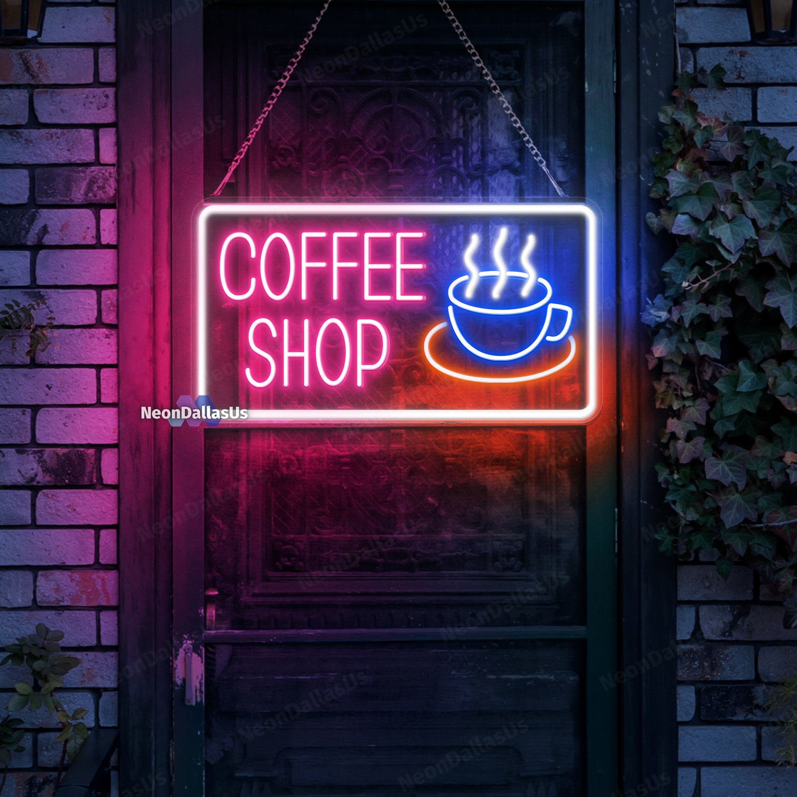 Coffee Neon Sign Coffee Shop Sign Coffee Open Led Light Coffee Bar ...