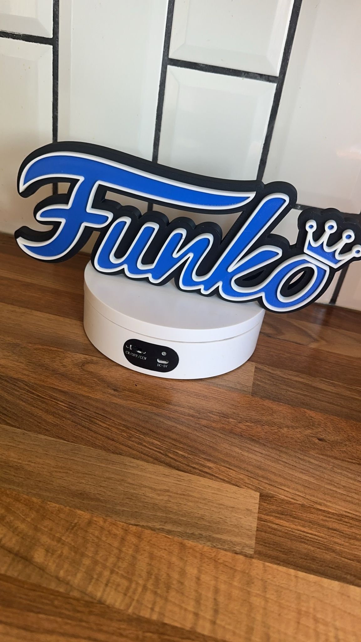 3d Printed Funko Sign (approx. 27.5cm) - Etsy