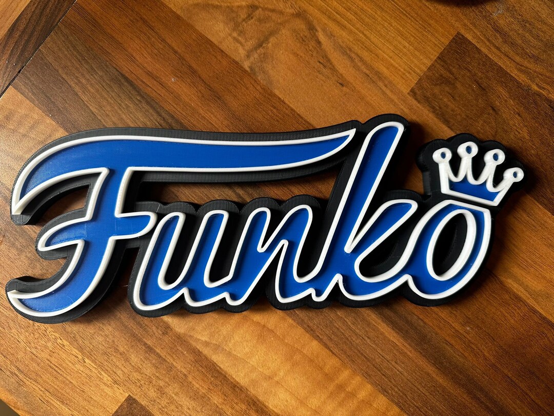 3d Printed Funko Sign approx. 27.5cm - Etsy