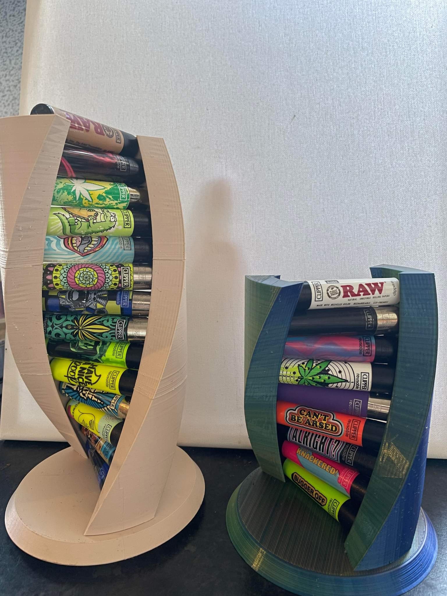 3d Printed DNA Spiral Clipper Stands. - Etsy