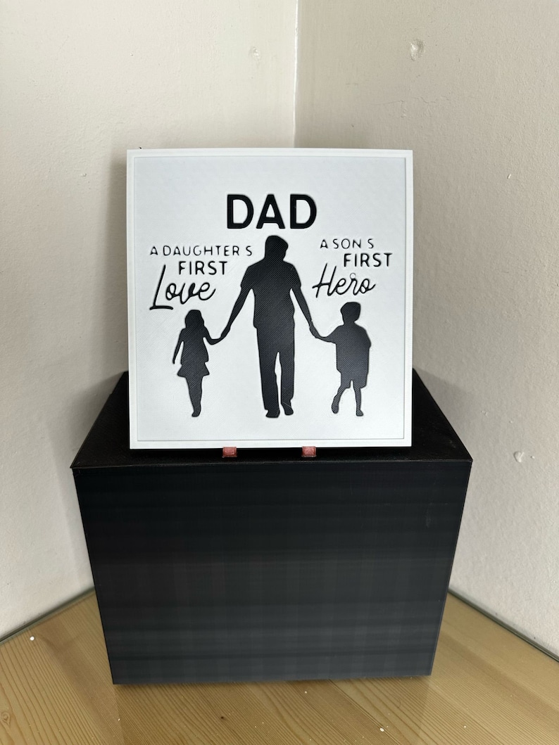 3d Printed Fathers Day Prints - Etsy