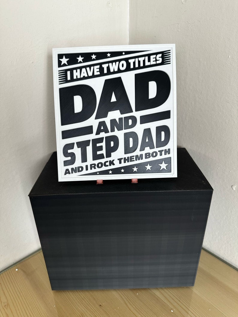 3d Printed Fathers Day Prints - Etsy