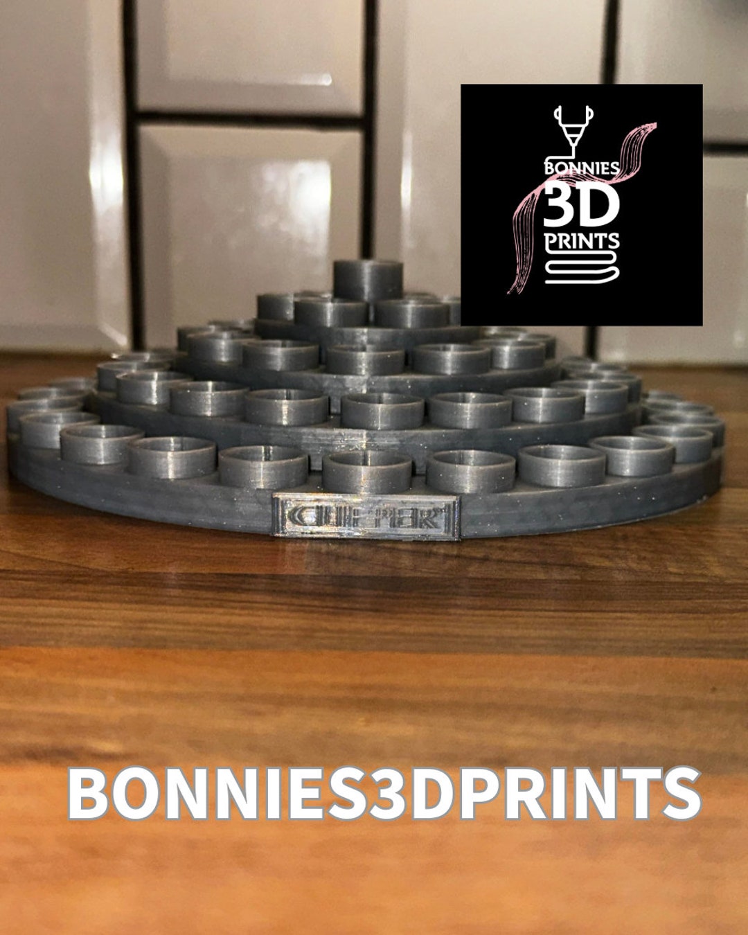 3d Printed Round Clipper Stand (holds 61) - Etsy