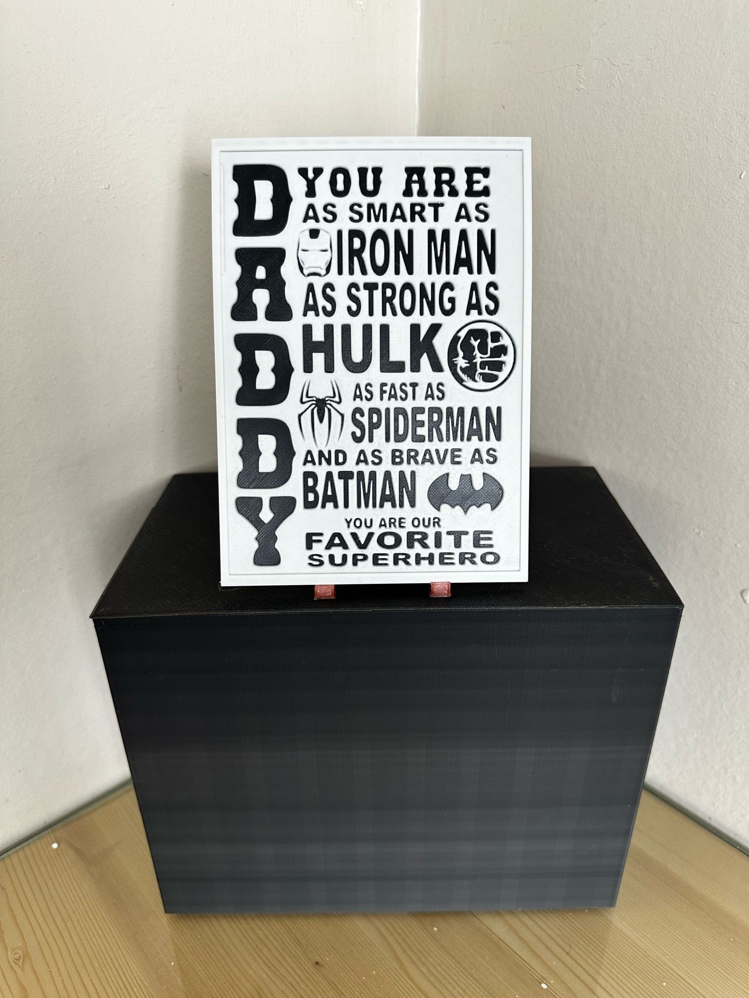 3d Printed Fathers Day Prints - Etsy