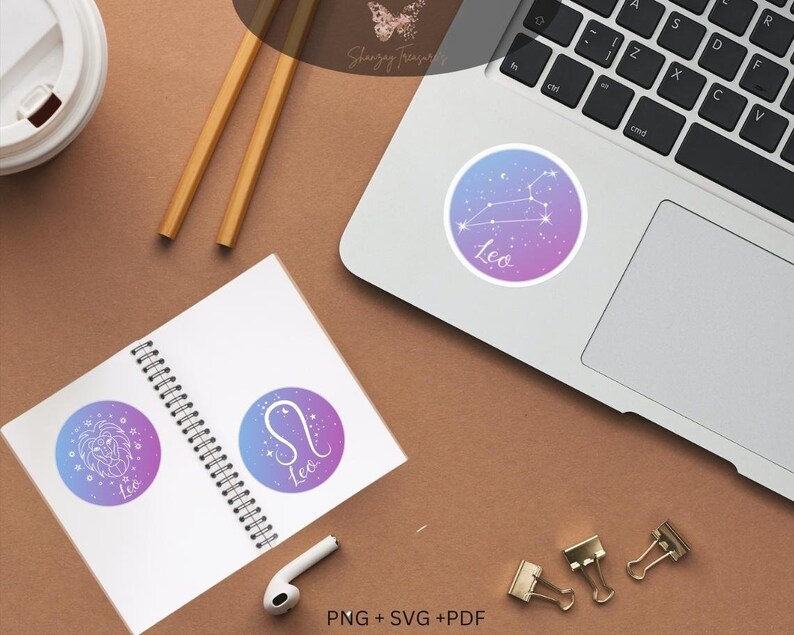 Leo Sign Svg, Zodiac Sign Svg, Bundle,zodiac Sign Clipart Bundle, Leo ...