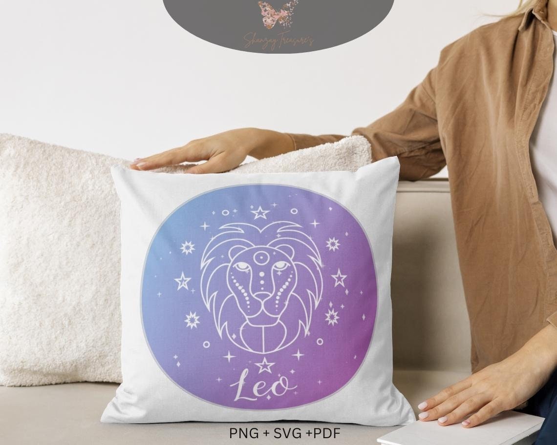 Leo Sign Svg, Zodiac Sign Svg, Bundle,zodiac Sign Clipart Bundle, Leo ...