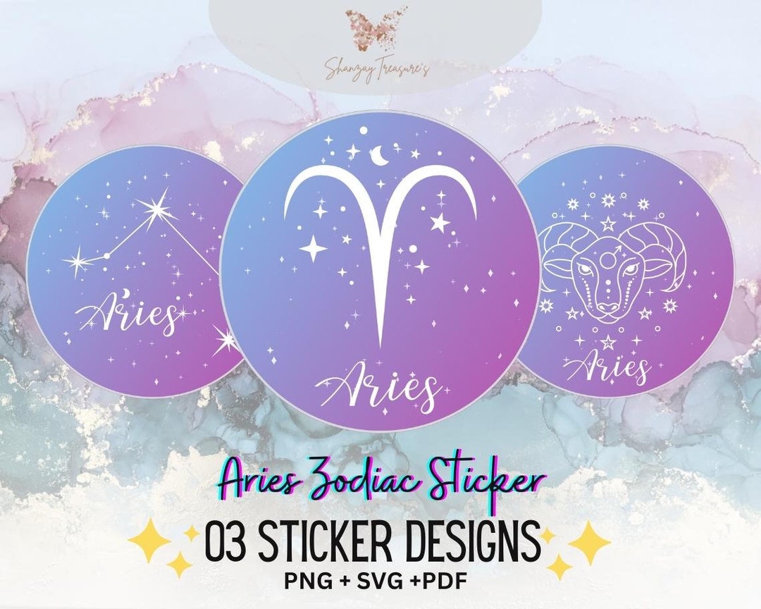 Aries Svg, Zodiac Svg Bundle, Constellation Svg,astrology Svg, Zodiac ...