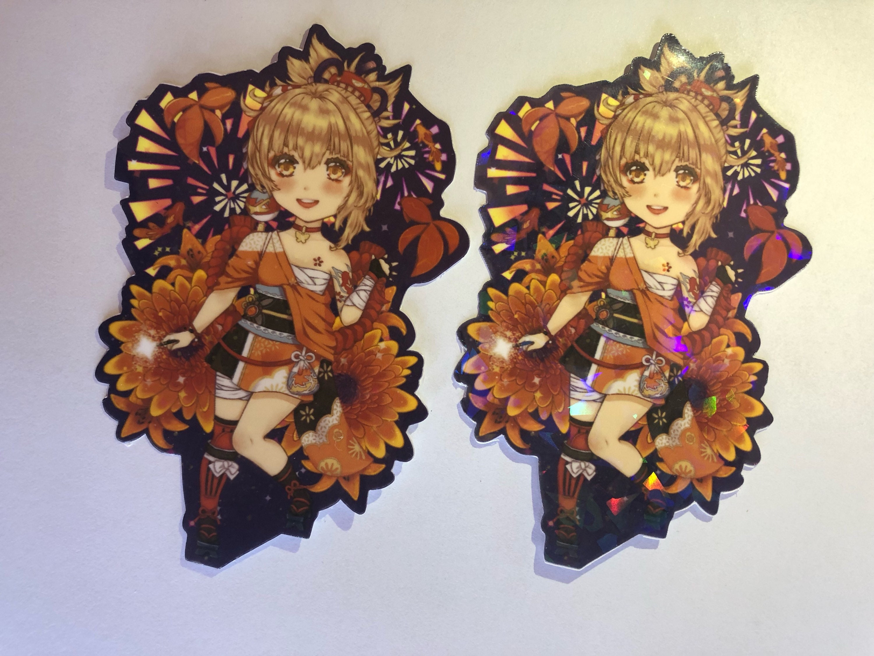 Yoimiya Naganohara Genshin Impact Sticker - Etsy