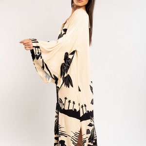 Unique Palm Tree Island Dress - Etsy