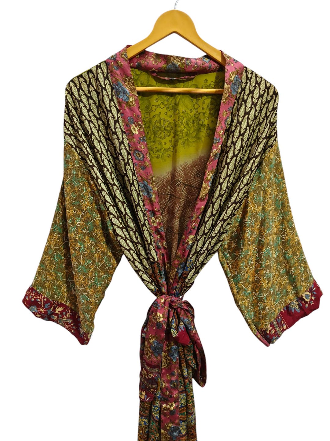 Free Size Night Wear Indian Tunic Sari Robe Bridal Gown Maternity Gown ...