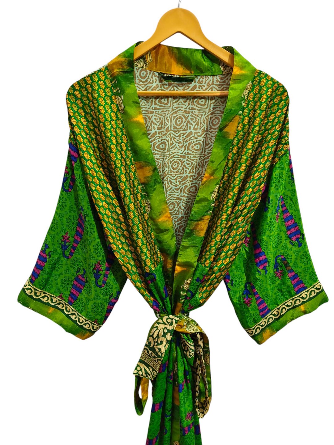 Free Size Night Wear Indian Tunic Sari Robe Bridal Gown Maternity Gown ...