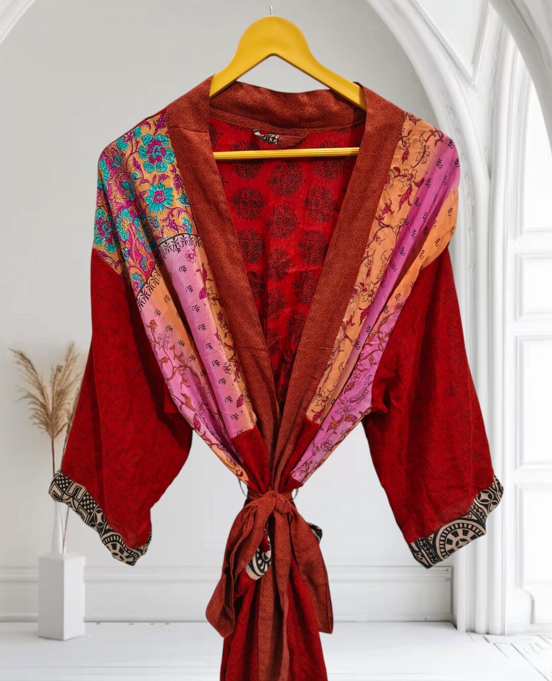 Indian Tunic Sari Robe Bridal Gown Maternity Gown Gift Robe Beach Party ...