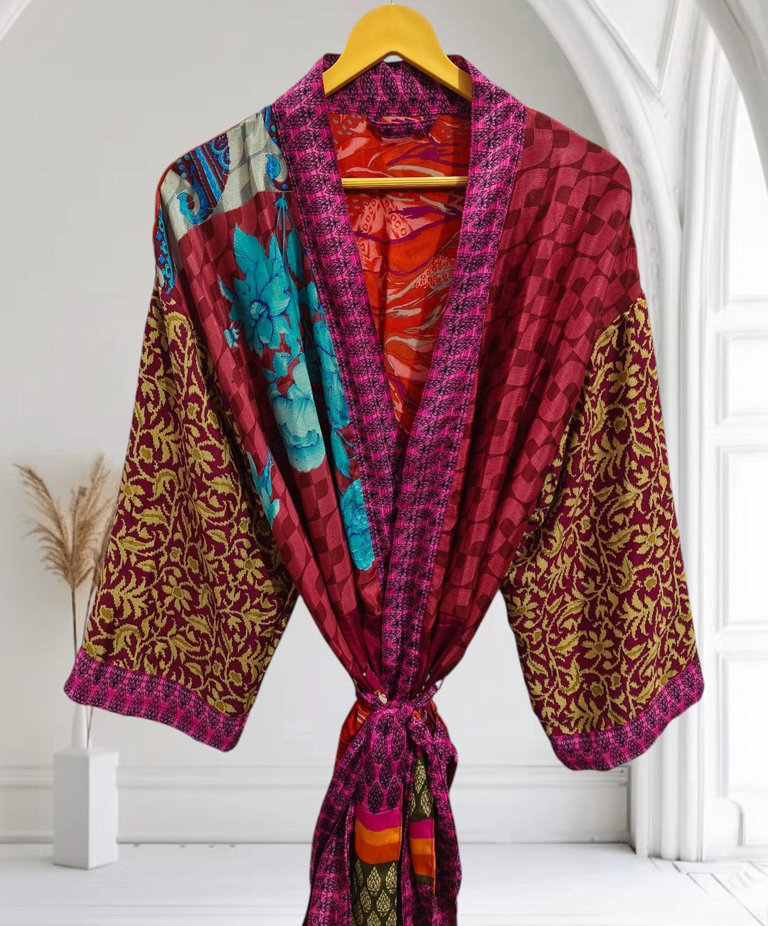 Indian Tunic Sari Robe Bridal Gown Maternity Gown Gift Robe Beach Party ...