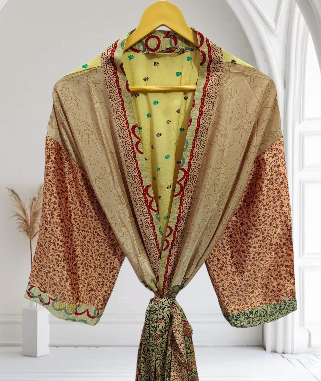 Indian Tunic Sari Robe Bridal Gown Woman's Clothing Maternity Gown ...