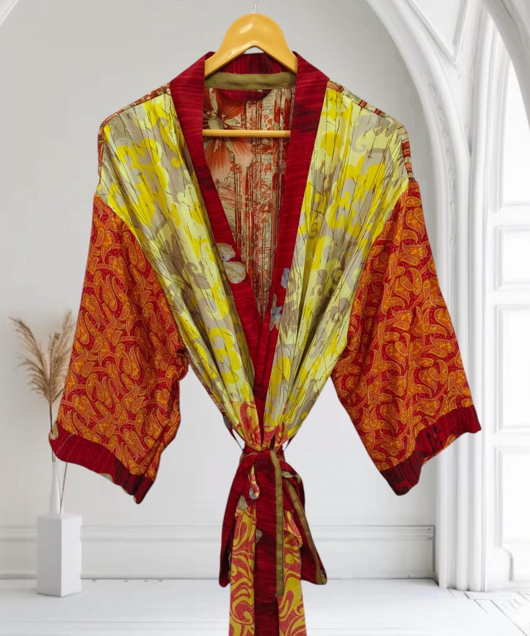 Indian Tunic Sari Robe Bridal Gown Maternity Gown Gift Robe Beach Party ...